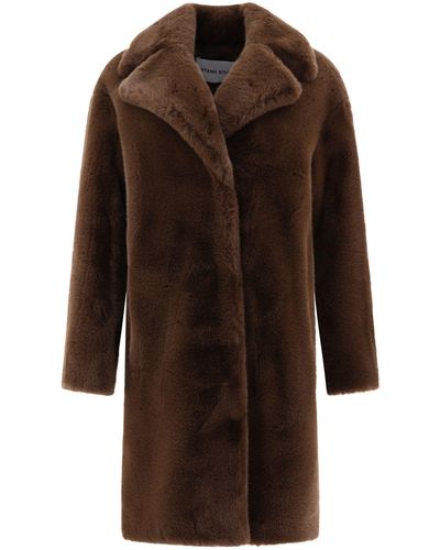 Brown Stand Studio Coats for Women | Lyst