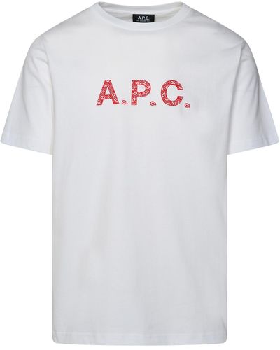 White A.P.C. Tops for Women | Lyst
