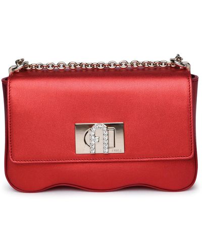 Red Furla Shoulder bags for Women | Lyst