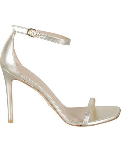 White Stuart Weitzman Sandals and Slides for Men | Lyst