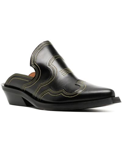 Ganni Mule shoes for Women | Online Sale up to 75% off | Lyst