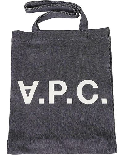 Black A.P.C. Tote bags for Men | Lyst