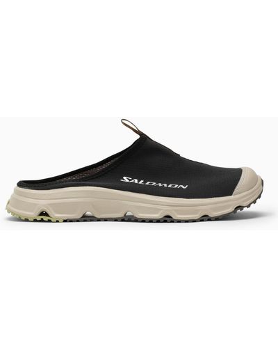 Black Salomon Slip-on shoes for Men | Lyst