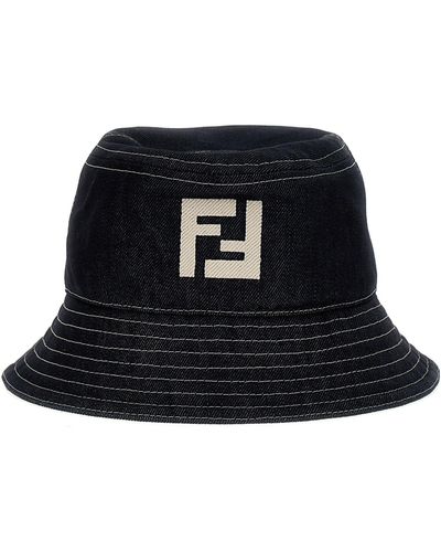 Black Fendi Hats for Men | Lyst
