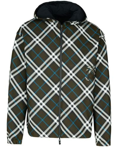 Gray Burberry Jackets for Women | Lyst