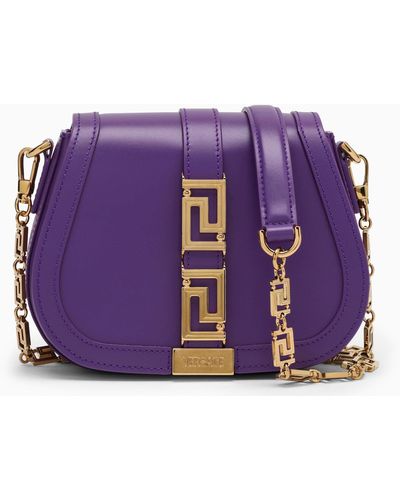 Purple Versace Crossbody bags and purses for Women | Lyst