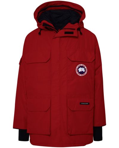 Red Canada Goose Jackets for Women | Lyst