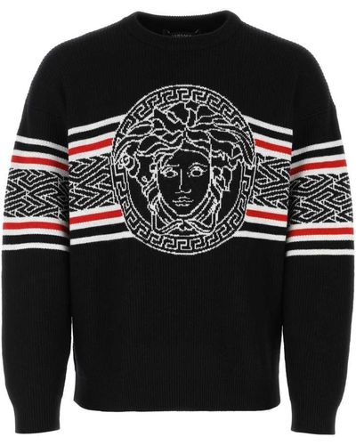 Versace Crew neck sweaters for Men | Online Sale up to 64% off | Lyst