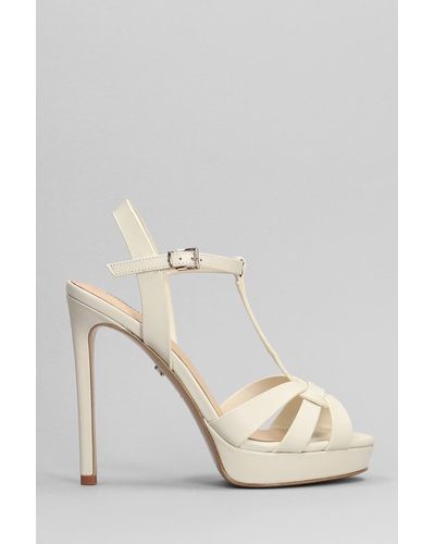 Natural Lola Cruz Heels for Women | Lyst