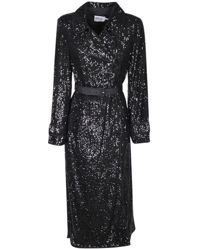 Black Self-Portrait Coats for Women | Lyst