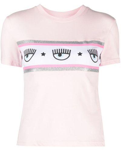 Pink Chiara Ferragni Tops for Women | Lyst