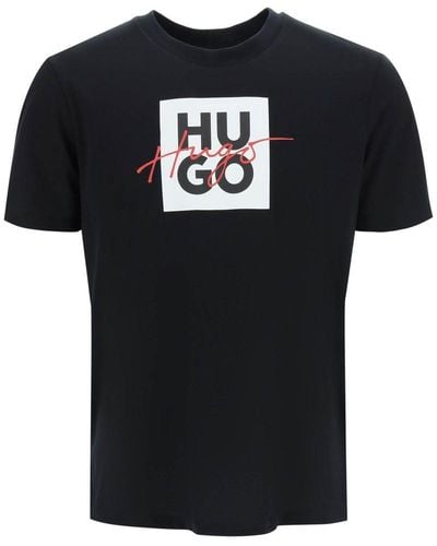 HUGO Short sleeve t-shirts for Men | Online Sale up to 51% off | Lyst