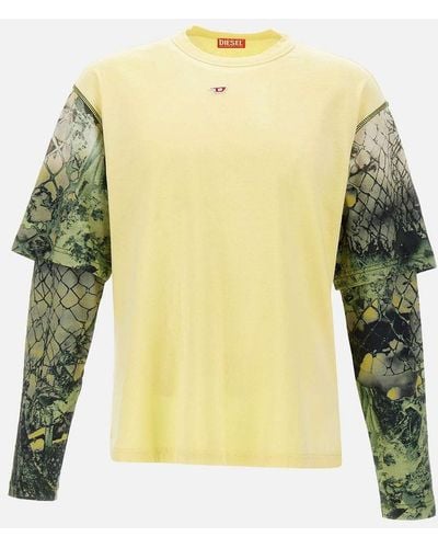 Yellow DIESEL Knitwear for Men | Lyst