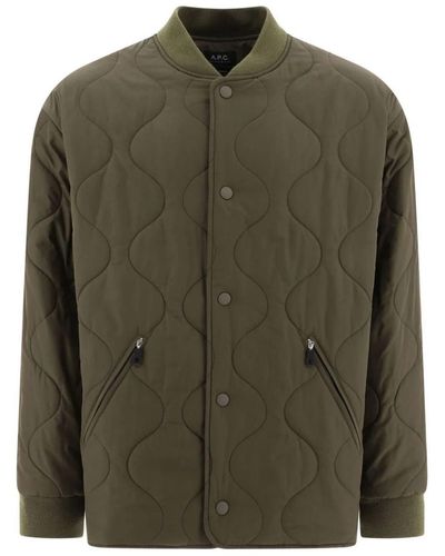 Green A.P.C. Jackets for Men | Lyst