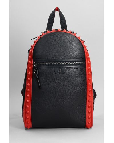 Black Christian Louboutin Backpacks for Men | Lyst