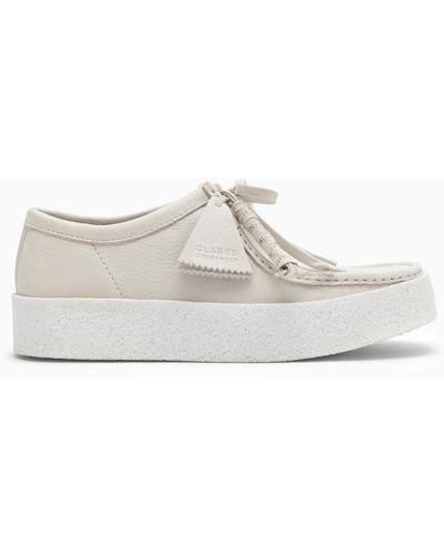 White Clarks Sneakers for Men | Lyst