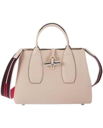 Natural Longchamp Shoulder bags for Women | Lyst