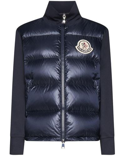 Blue Moncler Sweaters and knitwear for Women | Lyst