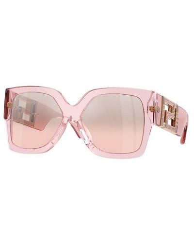 Pink Versace Sunglasses for Women | Lyst