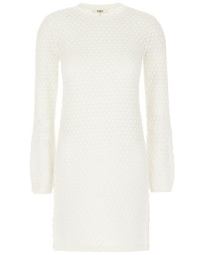 White Chloé Dresses for Women | Lyst