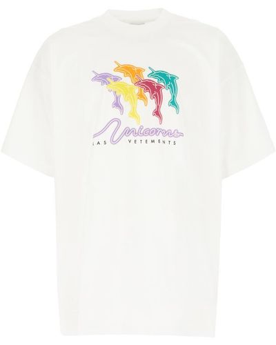 White Vetements Tops for Women | Lyst