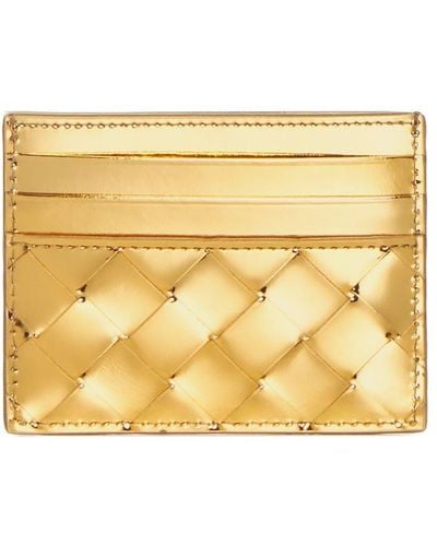 Metallic Bottega Veneta Wallets and cardholders for Women | Lyst