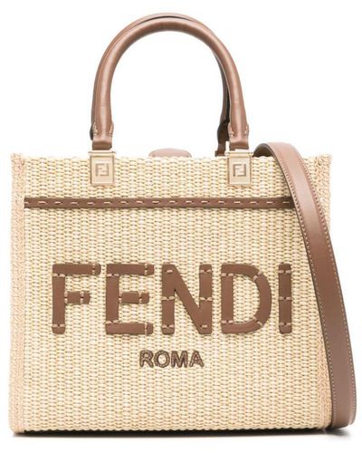 Natural Fendi Tote bags for Women | Lyst