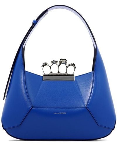 Blue Alexander McQueen Hobo bags and purses for Women | Lyst