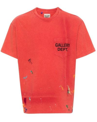 Red GALLERY DEPT. T-shirts for Men | Lyst