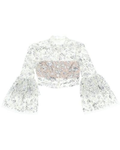 Self-Portrait Long-sleeved tops for Women | Online Sale up to 60% off ...