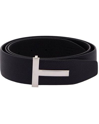 Black Tom Ford Belts for Men | Lyst