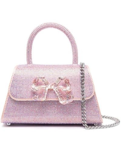 Self Portrait Mini Bow Bags for Women - Up to 48% off | Lyst