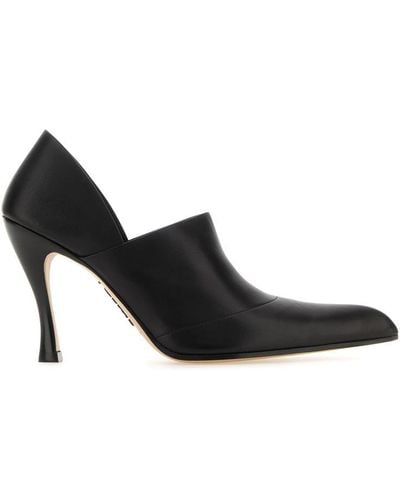 Black Loewe Heels for Women | Lyst