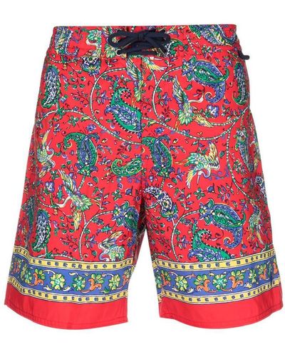 Red Ralph Lauren Beachwear for Men | Lyst
