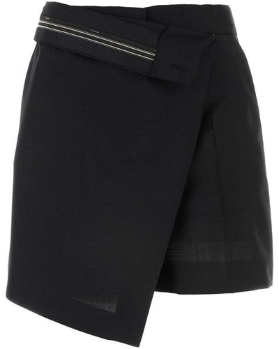Black Fendi Shorts for Women | Lyst