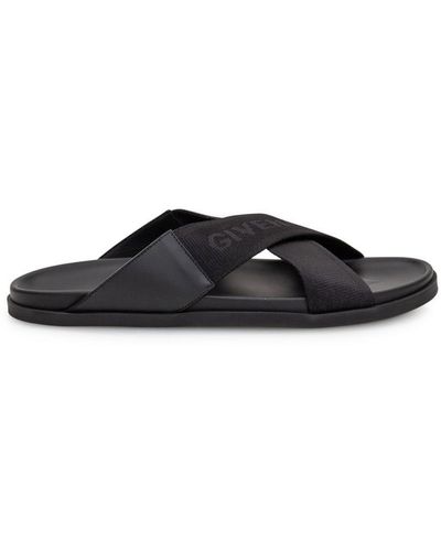 Black Givenchy Sandals and Slides for Men | Lyst
