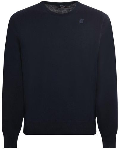 Blue K-Way Knitwear for Men | Lyst