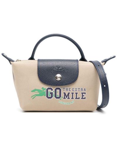 Blue Longchamp Tote bags for Women | Lyst