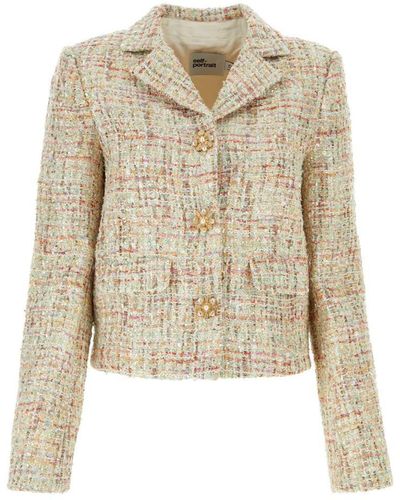 Natural Self-Portrait Jackets for Women | Lyst