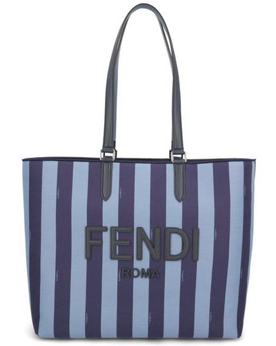 Blue Fendi Tote bags for Men | Lyst