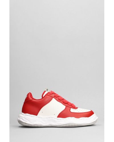 Red Maison Mihara Yasuhiro Shoes for Men | Lyst