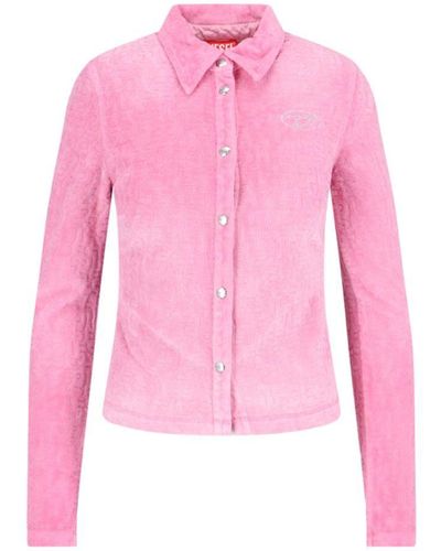 Pink DIESEL Sweaters and knitwear for Women | Lyst
