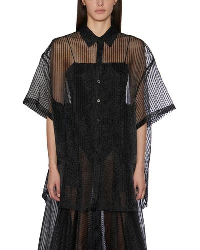 Black NU Tops for Women | Lyst