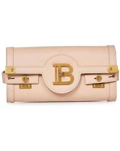 Natural Balmain Clutches and evening bags for Women | Lyst