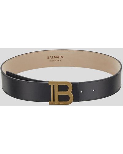 Gray Balmain Belts for Women | Lyst