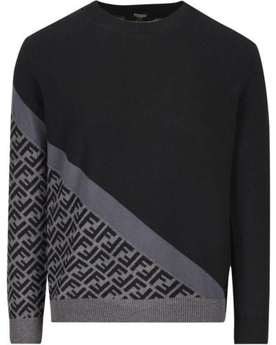 Fendi Crew neck sweaters for Men | Online Sale up to 46% off | Lyst