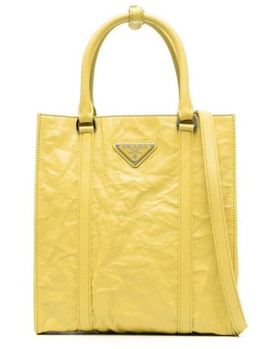 Yellow Prada Bags for Women | Lyst