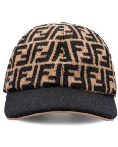 Black Fendi Hats for Women | Lyst