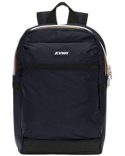 Blue K-Way Backpacks for Men | Lyst