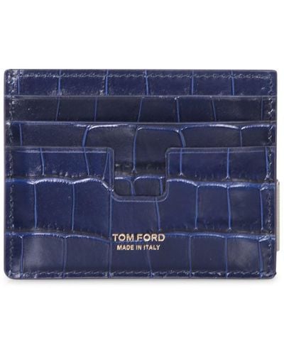 Blue Tom Ford Wallets and cardholders for Men | Lyst